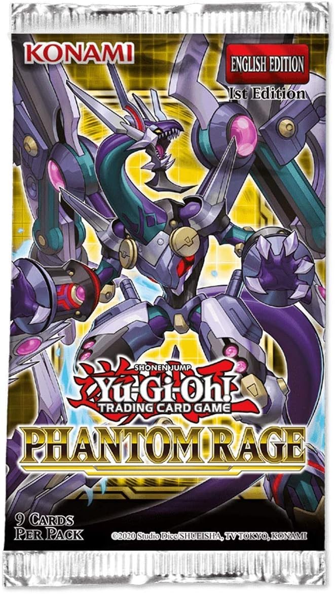 Yu-Gi-Oh KONPHRA Phantom Rage Booster Display Box of 24 Packs – BigaMart