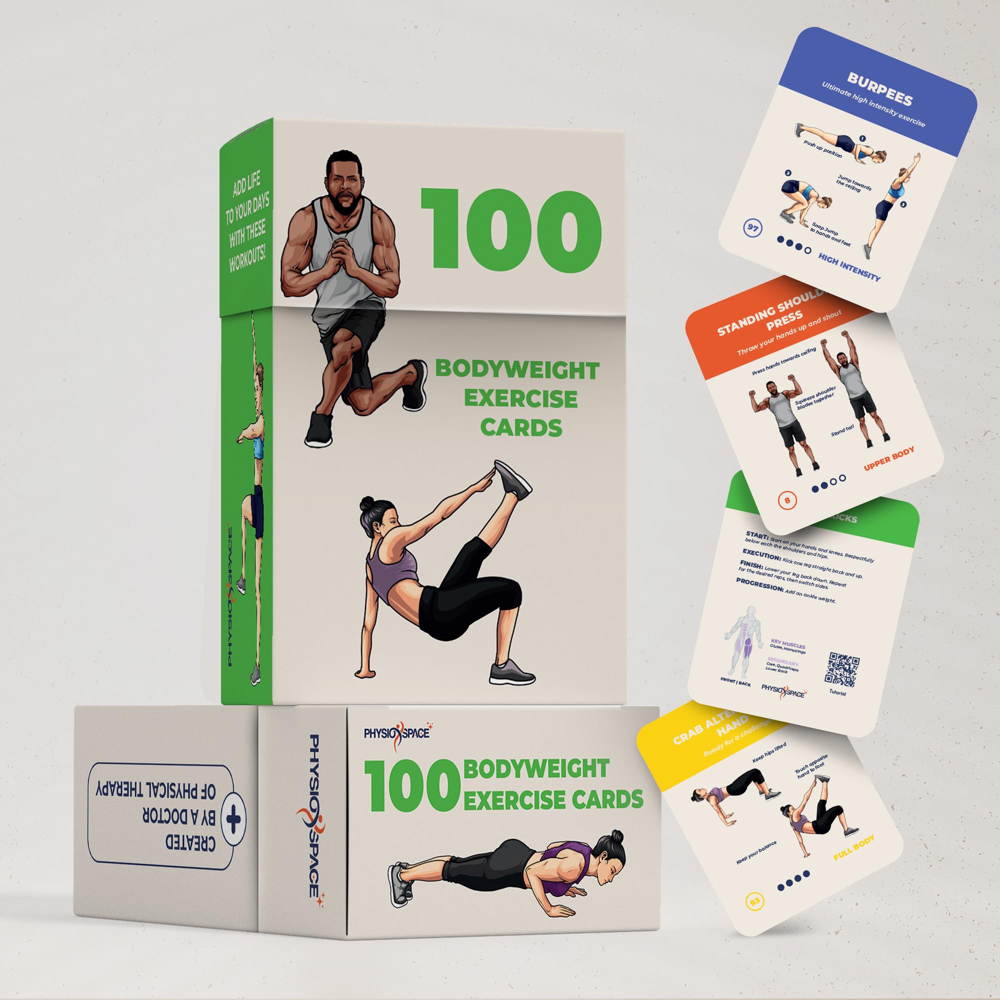 Mua Best 100+ Bodyweight Exercise Flashcards and No Equipment Routines ...