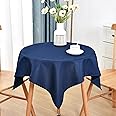 Amazon.com: Small Square Tablecloth 36x36 Inch Polyester Fabric Side ...