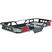 Amazon.com: ROLA 59502 Vortex Steel Cargo Carrier, Hitch-Mount, High ...