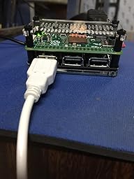 Amazon.com: MakerSpot 4-Port Stackable USB Hub HAT for Raspberry Pi ...