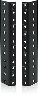 Amazon.com: Gator Rackworks Heavy Duty Steel Rack Rail Set; 4U Rack ...