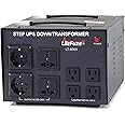 Amazon.com: LiteFuze LT Series 5000 Watt Voltage Converter Transformer Step Up/Down - 110v to ...