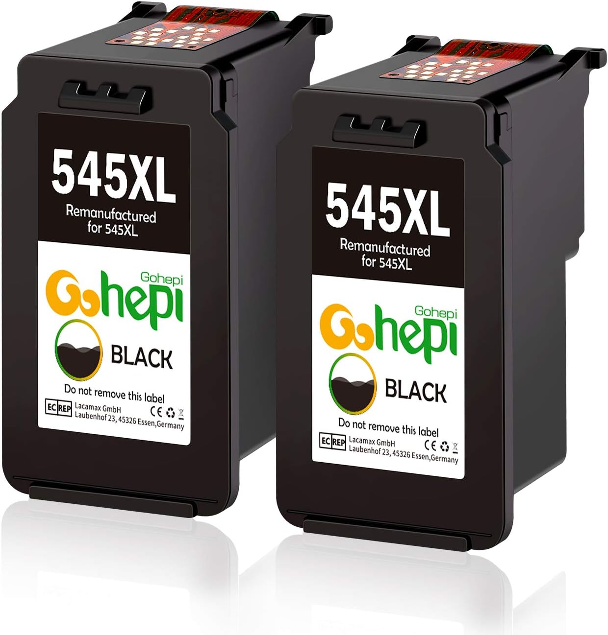 Gohepi Replacement for Canon PG-545XL Black Ink Cartridges PG545 ...
