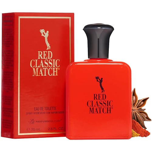 PB ParfumsBelcam Red Classic Match Eau de Toilette - Spicy Woody Amber ...