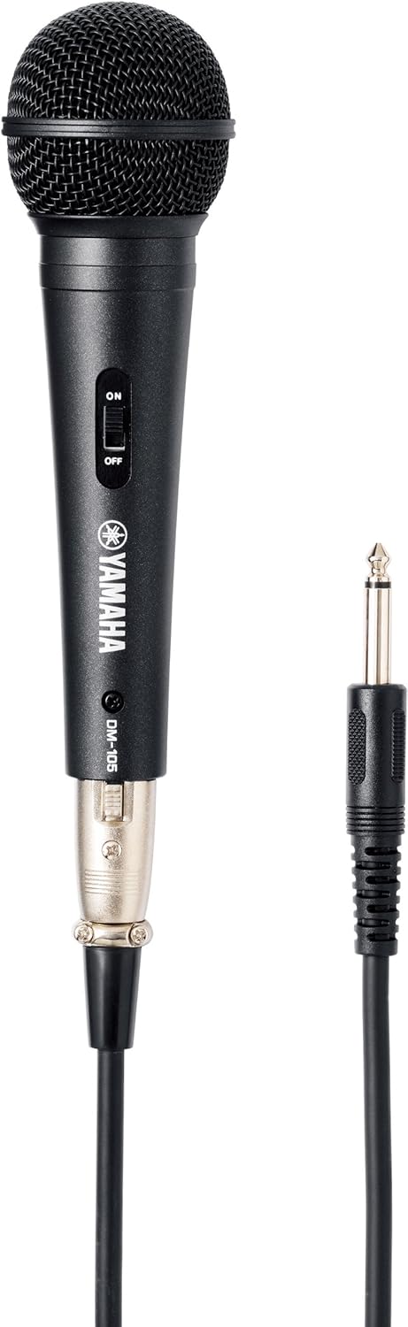 Yamaha DM-105 Dynamic Microphone with 5 m Cable: Amazon.co.uk: Musical ...