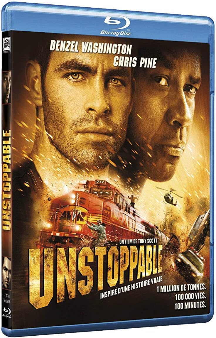 Unstoppable [Blu-Ray]: Amazon.fr: Denzel Washington, Chris Pine ...