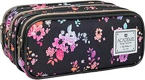 Estojo Triplo Grande Académie Floral | Amazon.com.br