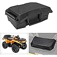 Amazon.com: A & UTV PRO ATV Outlander Seat Rack Storage Cargo Box, 2 ...