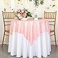 Amazon.com: ShinyBeauty 48x48-Inch Square-Sequin Tablecloth-Pink, Outdoor Tablecloth Sequin ...