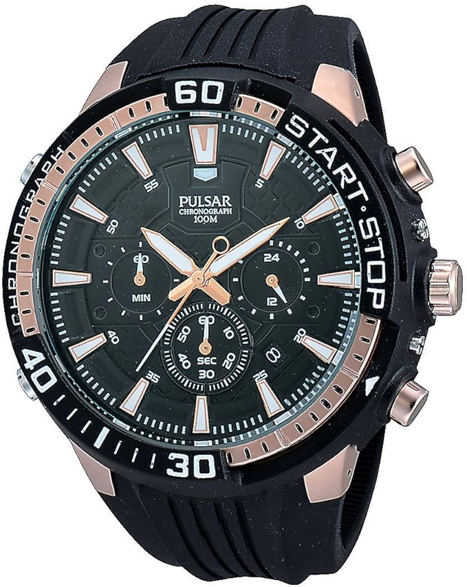 Pulsar Gents Watch Pulsar X XL Analogue Rubber Quartz PT3502 X 1 ...