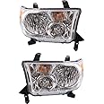 Amazon.com: Evan Fischer Driver and Passenger Side Headlight for Toyota ...