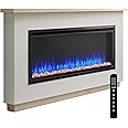 Amazon.com: SimpliFire Electric Fireplace with Mantel Boyd Build-Out ...