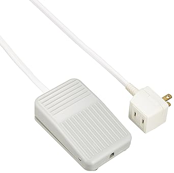 Amazon | オジデン 樹脂製フットスイッチ M4形 中間コンセント付 | フットスイッチ | 産業・研究開発用品 通販