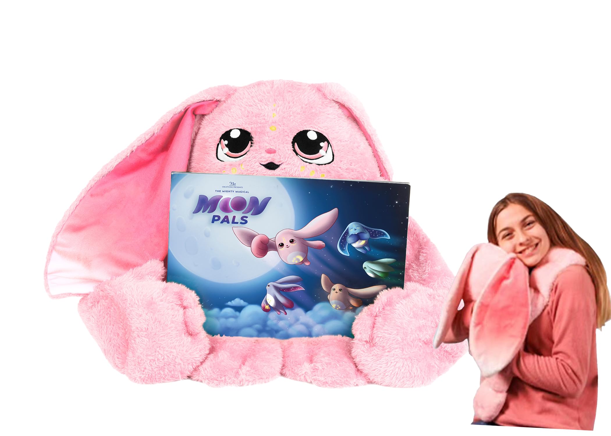 Moon Pals - Mylo - 22" 5lb Weighted Stuffed Animals for Anxiety, Deeper ...