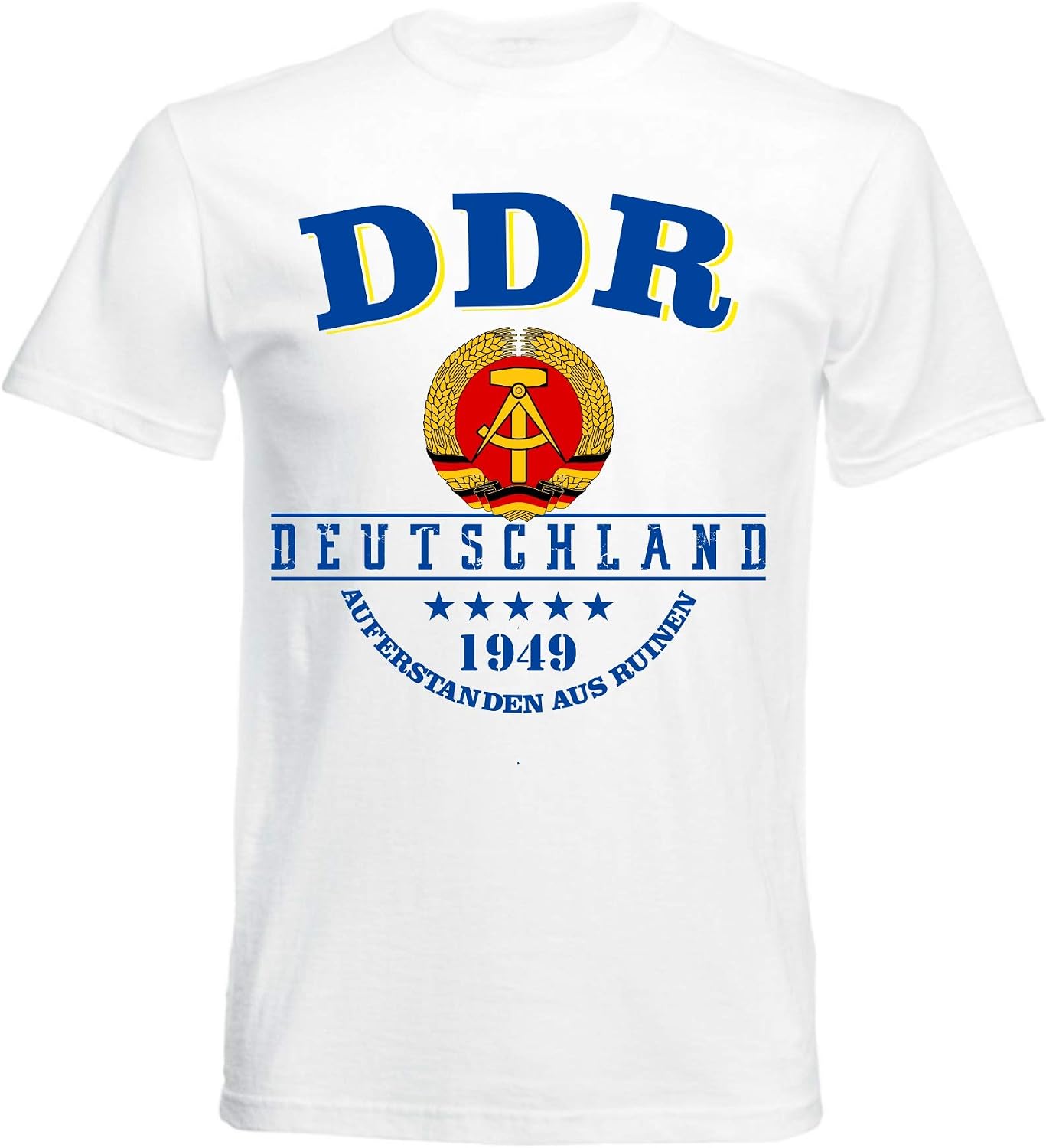 aprom DDR T-Shirt Fußball Deutschland NC04: Amazon.de: Bekleidung