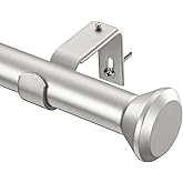 Amazon.com: Silver Curtain Rods for Windows 66 to 120 Inch(5.5-10ft),1 ...