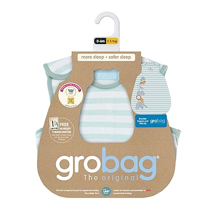 The Gro Company Jungle Stack Grobag Baby Sleeping Bag, 6-18 Months, 2.5 ...