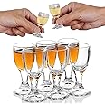 Amazon.com | REATR 0.4oz 10ml Unique Mini Wine Shot Glasses Set of 6 ...