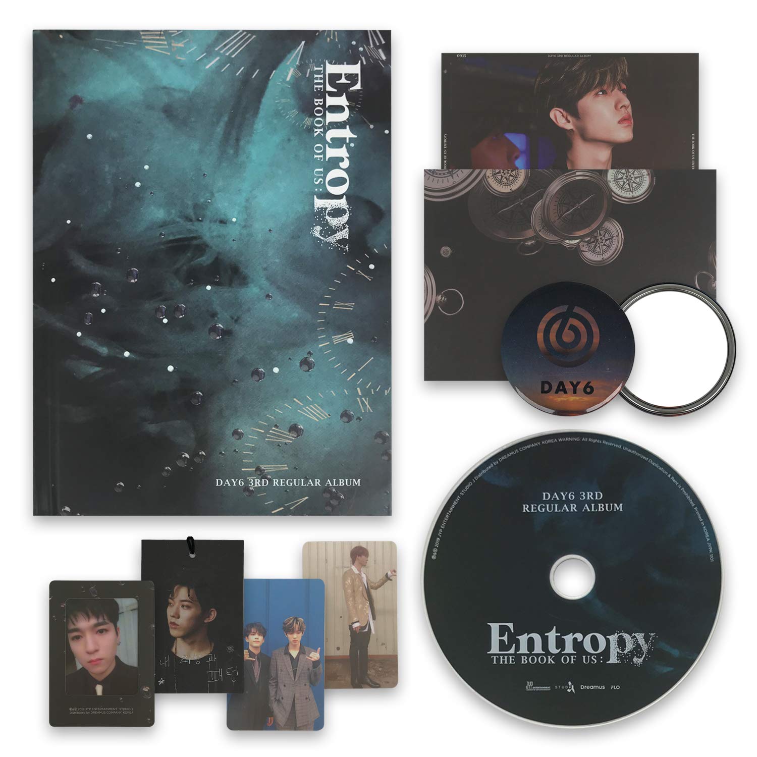DAY6 3rd Album - The Book Of Us : ENTROPY CD + Photobook + Photocards ...