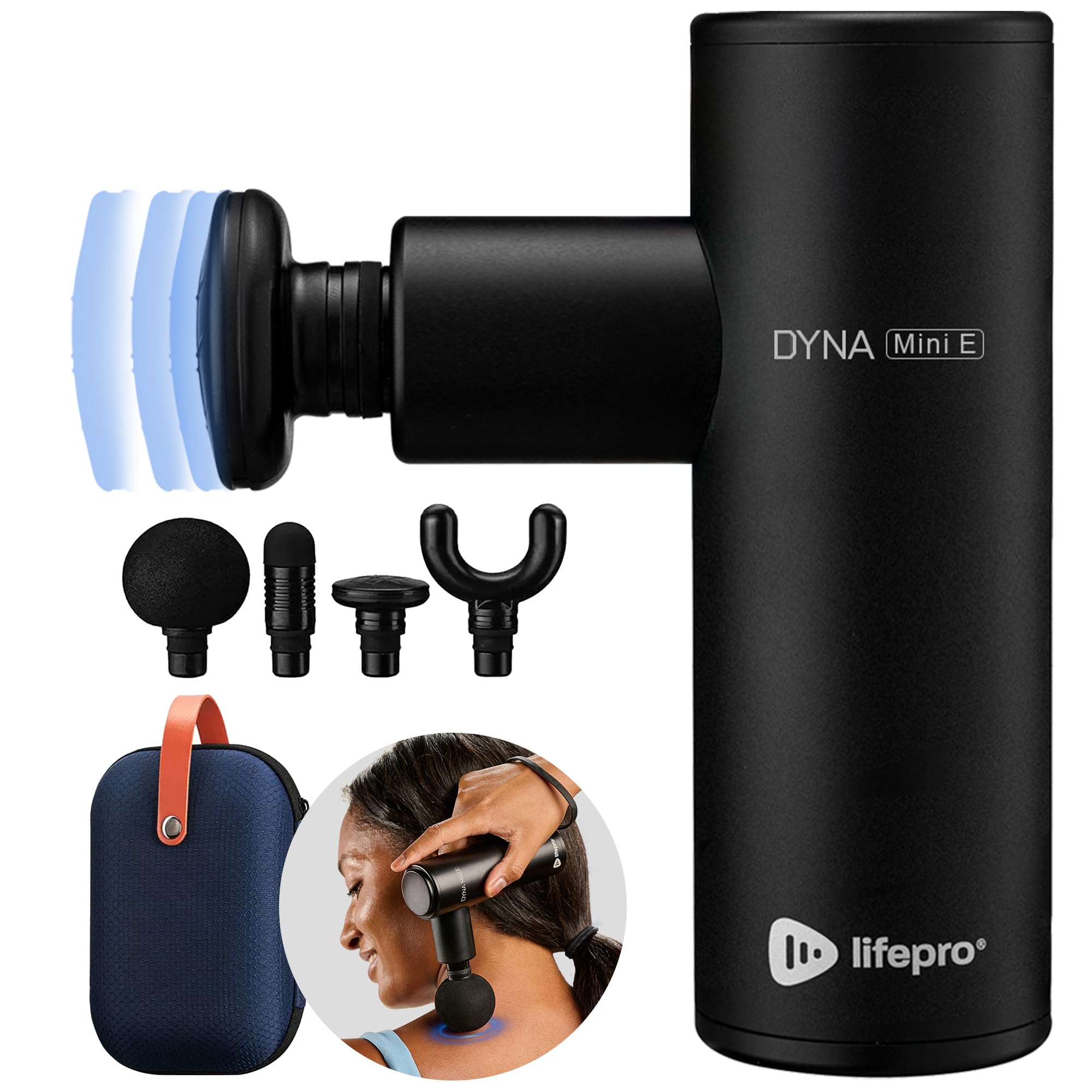 Lifepro Heavy Duty Massage Gun for Athletes – Adjustable Muscle ...