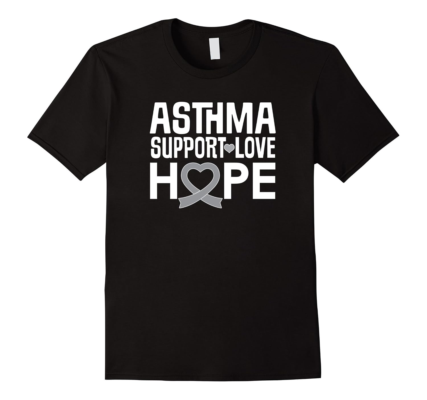 Asthma Awareness Ribbon T-shirt Walk Tee-CD – Canditee