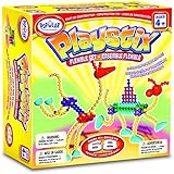 Playstix Construction Toy Building Blocks Set 150 Piece STEM Kit