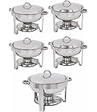 Amazon.com: SUPER DEAL Upgraded 5 Qt Full Size Stainless Steel Chafing ...