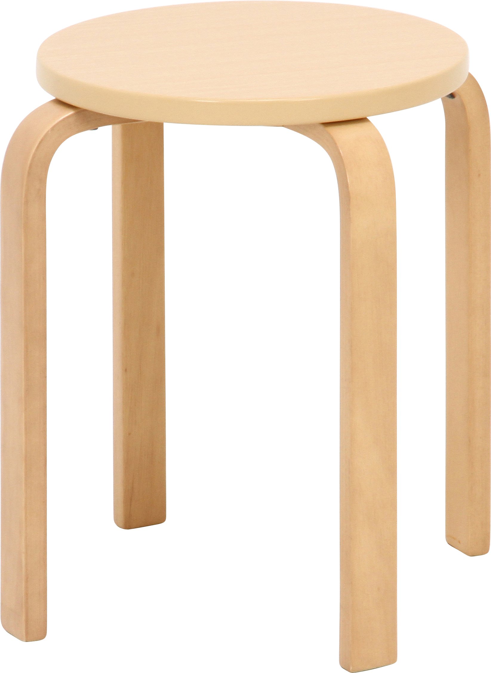 Mua Fuji Boeki 12838 Wooden Curved Wooden Chair, Stacking, Natural trên Amazon Nhật chính hãng ...