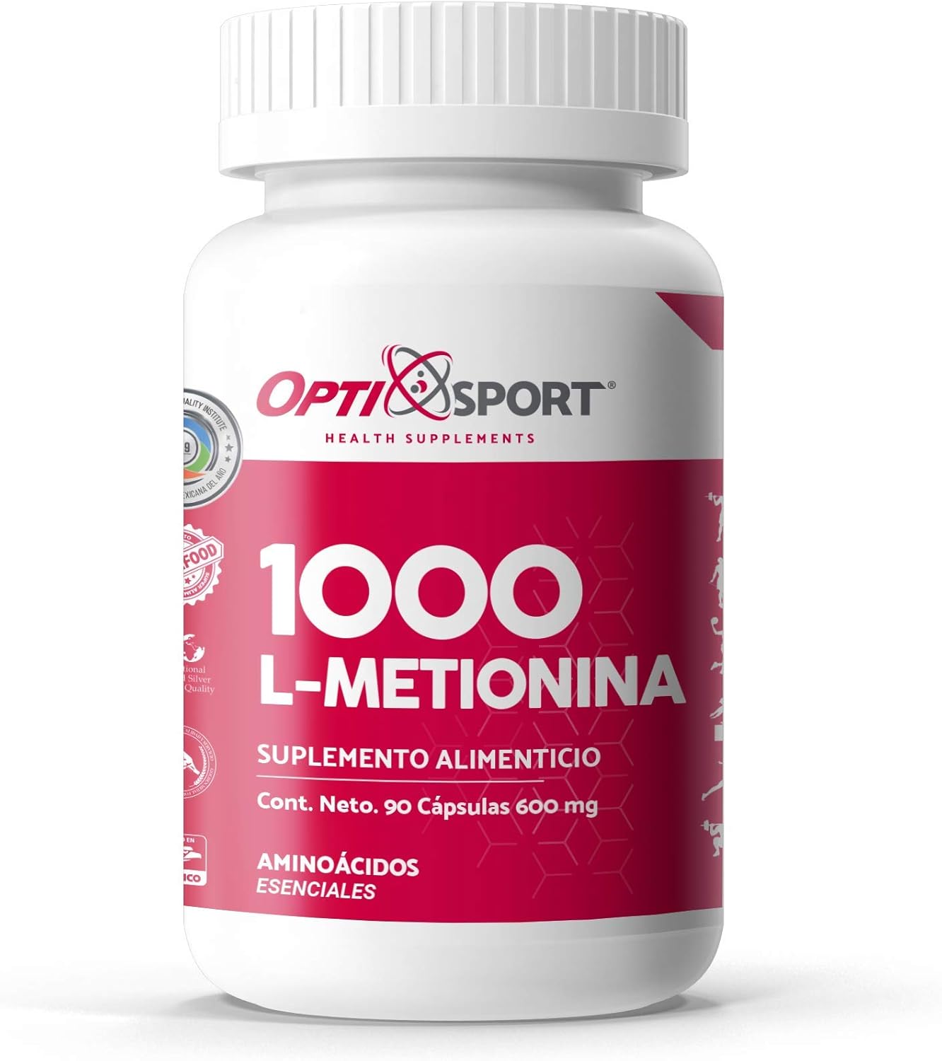 L-Metionina 1000 con 90 caps.: Amazon.com.mx: Salud y Cuidado Personal