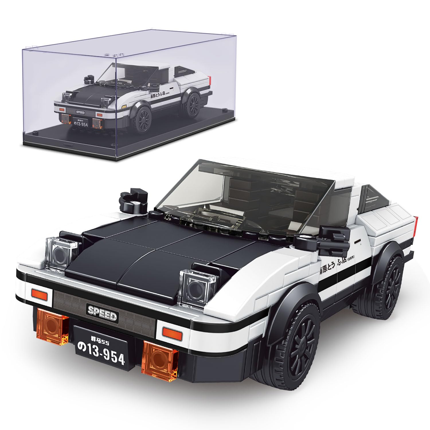 Mua Mould King AE86 Initial D Car Models Building Sets with Display ...