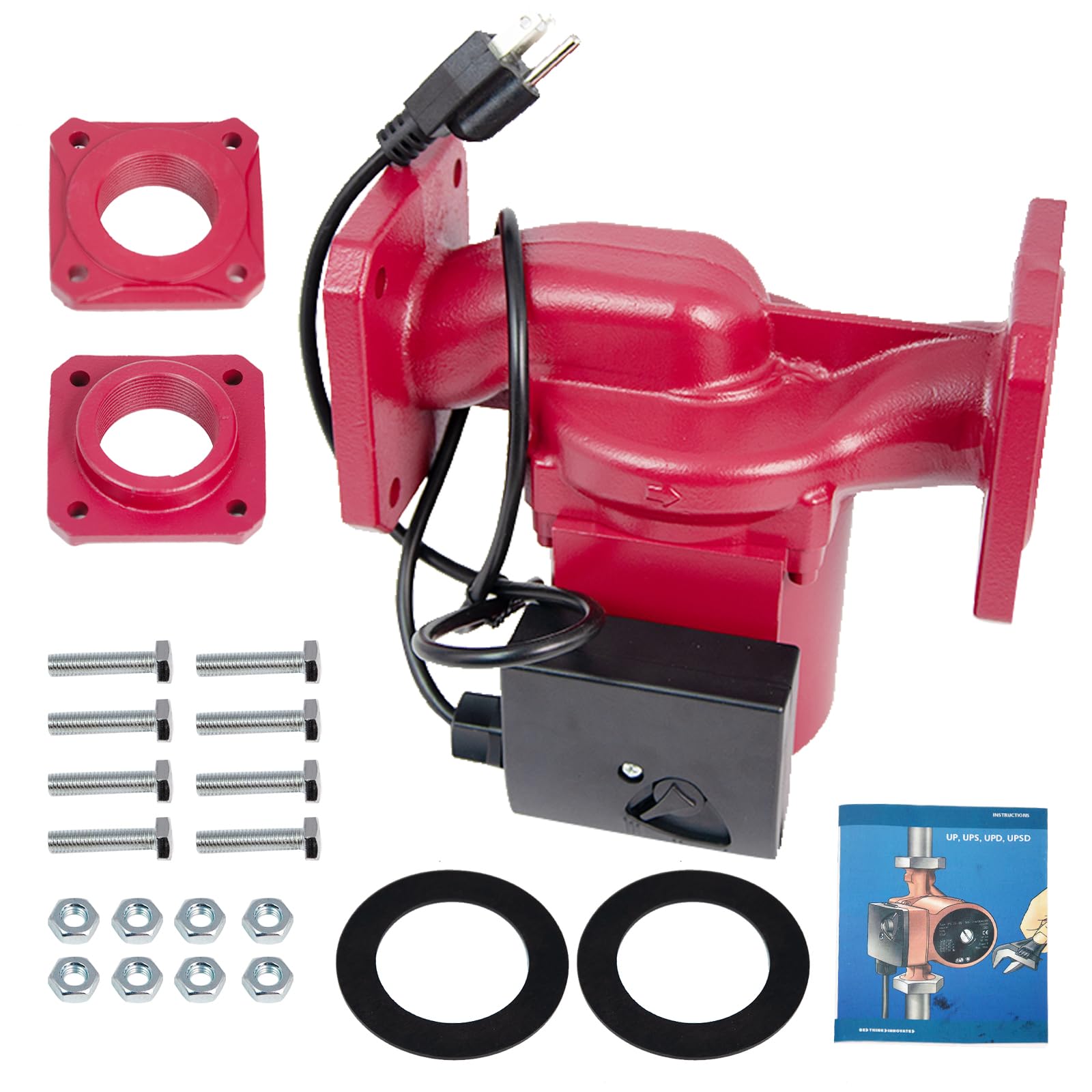 UPS26-150SF 95906632 1/2 HP 115V Circulator Pump Compatible with ...