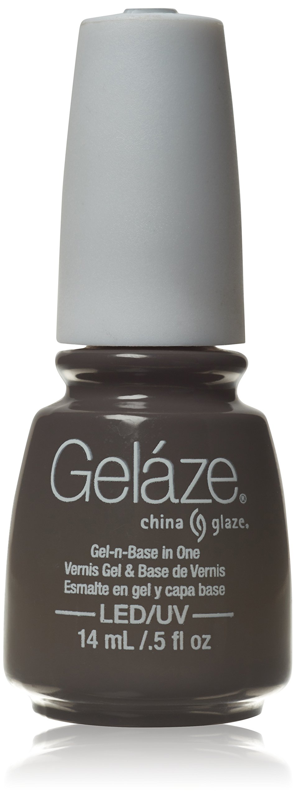 Amazon.com : Gelaze Gel-N-Base Polish, Liquid Leather, 0.5 Fluid Ounce ...