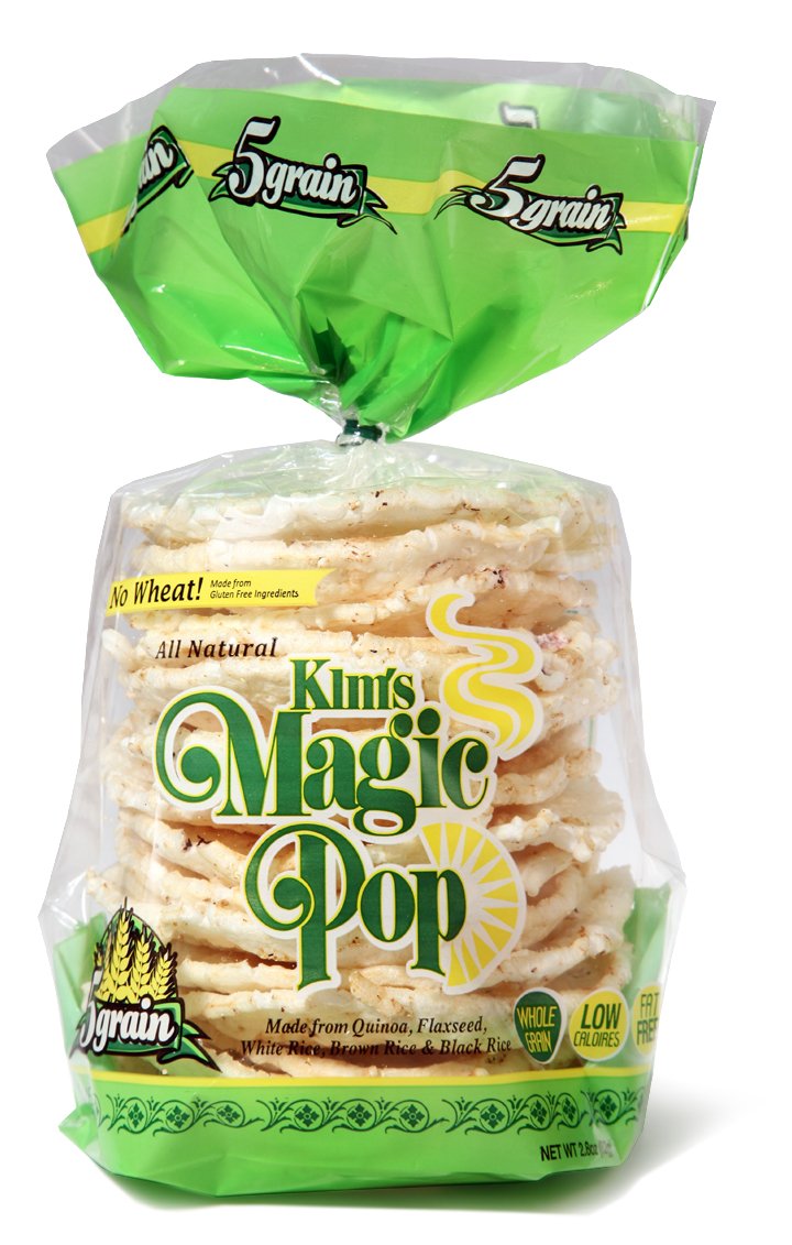 Kim's Magic Pop 5 Grain Gluten Free Rice Cakes | Keto, Vegan | With ...