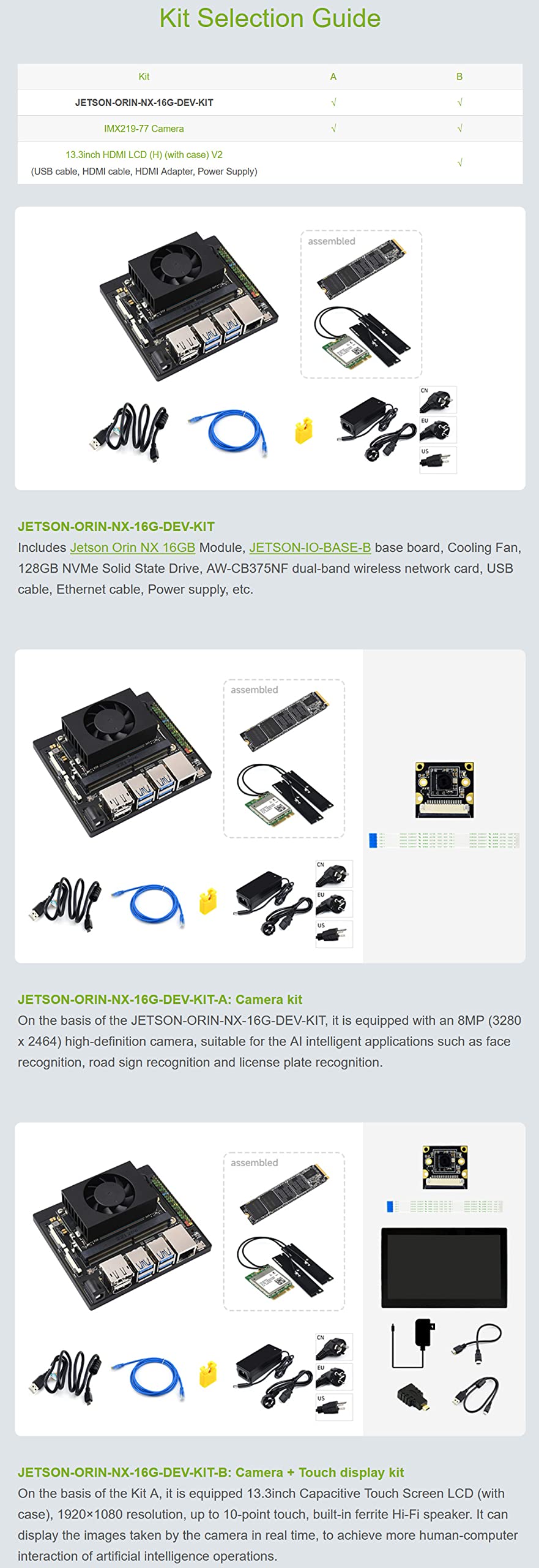 Mua XYGStudy Jetson Orin NX AI Development Kit (B) for Embedded and ...