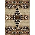 Amazon.com: Rustic Lodge, Southwestern 2x3 Area Rug, 26"x39" Multi 7611 ...