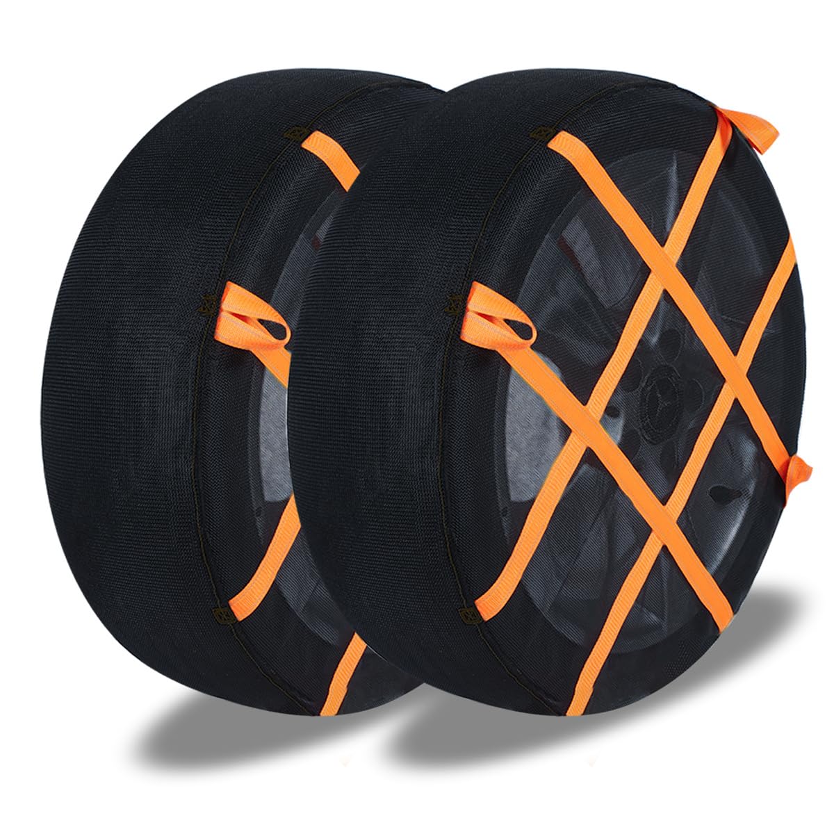 Snow Socks for Car/SUV/Pickup, Great Alternative to Tire Chains 6007 ...