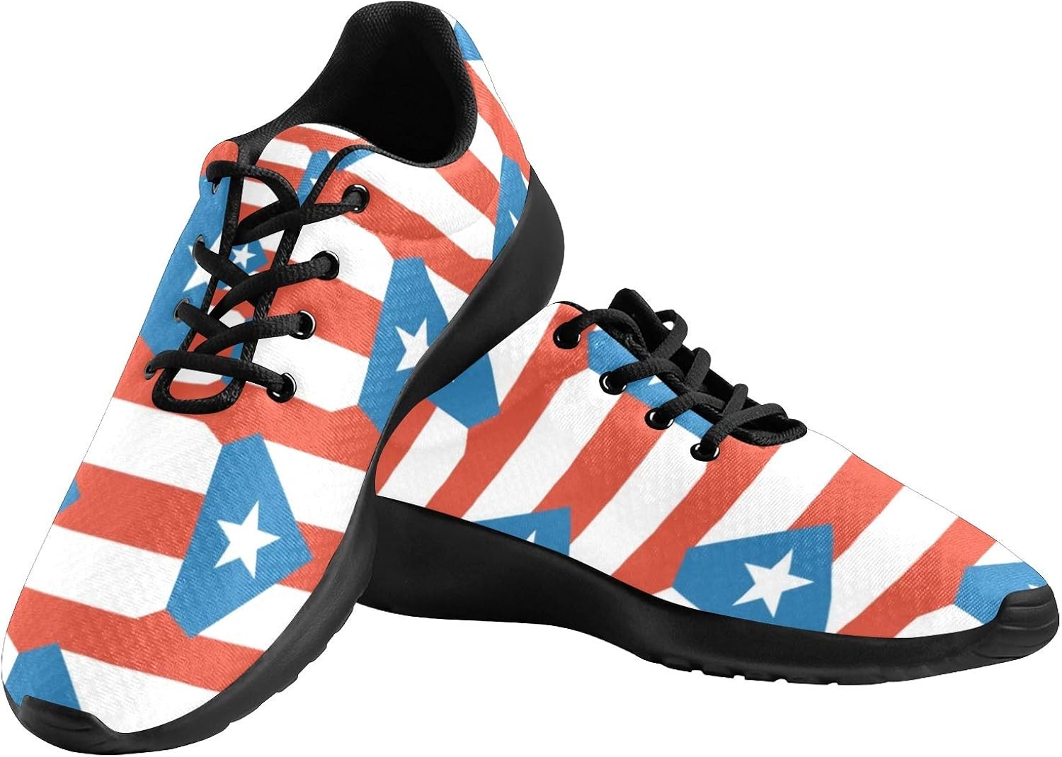 Amazon.com | Puerto Rico Flag Men's Running Shoes Fashion Sneaker ...