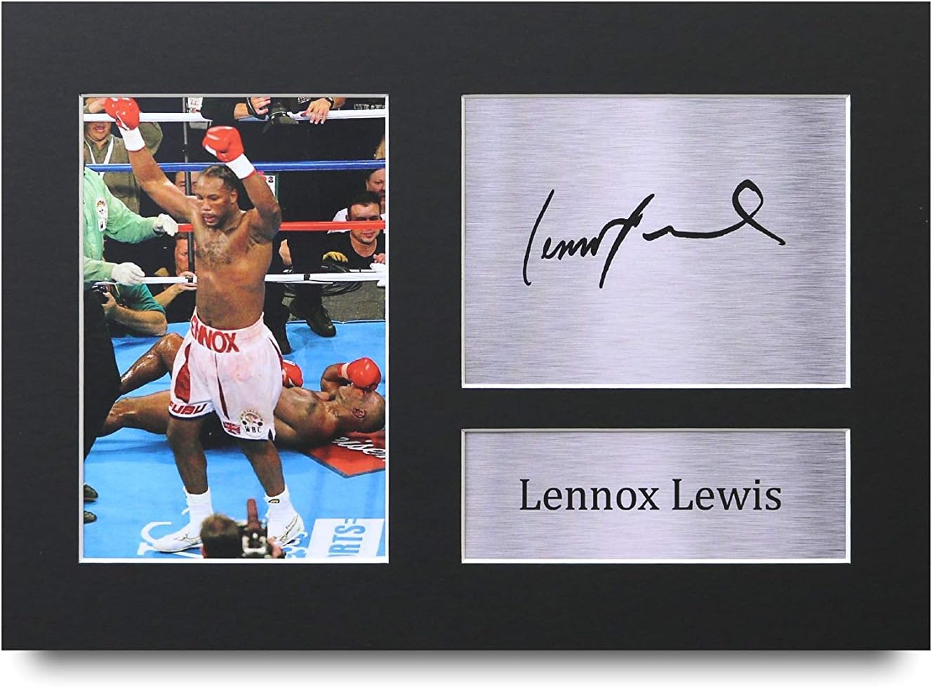 HWC Trading Lennox Lewis Signed A4 Printed Autograph Boxing Print Photo ...