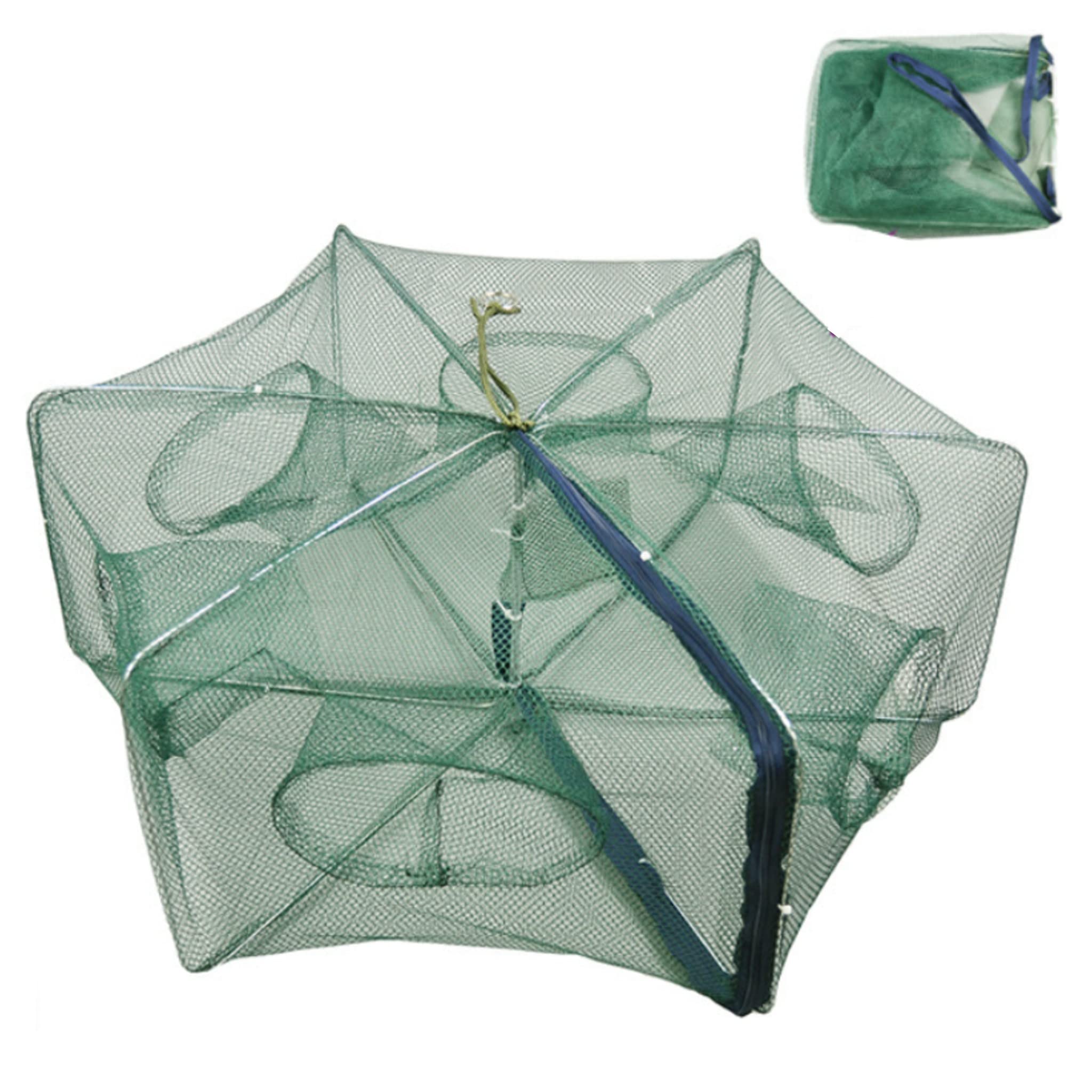 Mua Asdays Fish Net Rigging Basket Fish Net Fishing Gear Foldable Net ...