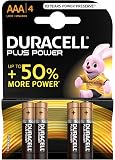 Duracell Plus Power Type AA Alkaline Batteries, pack of: Amazon.co.uk ...