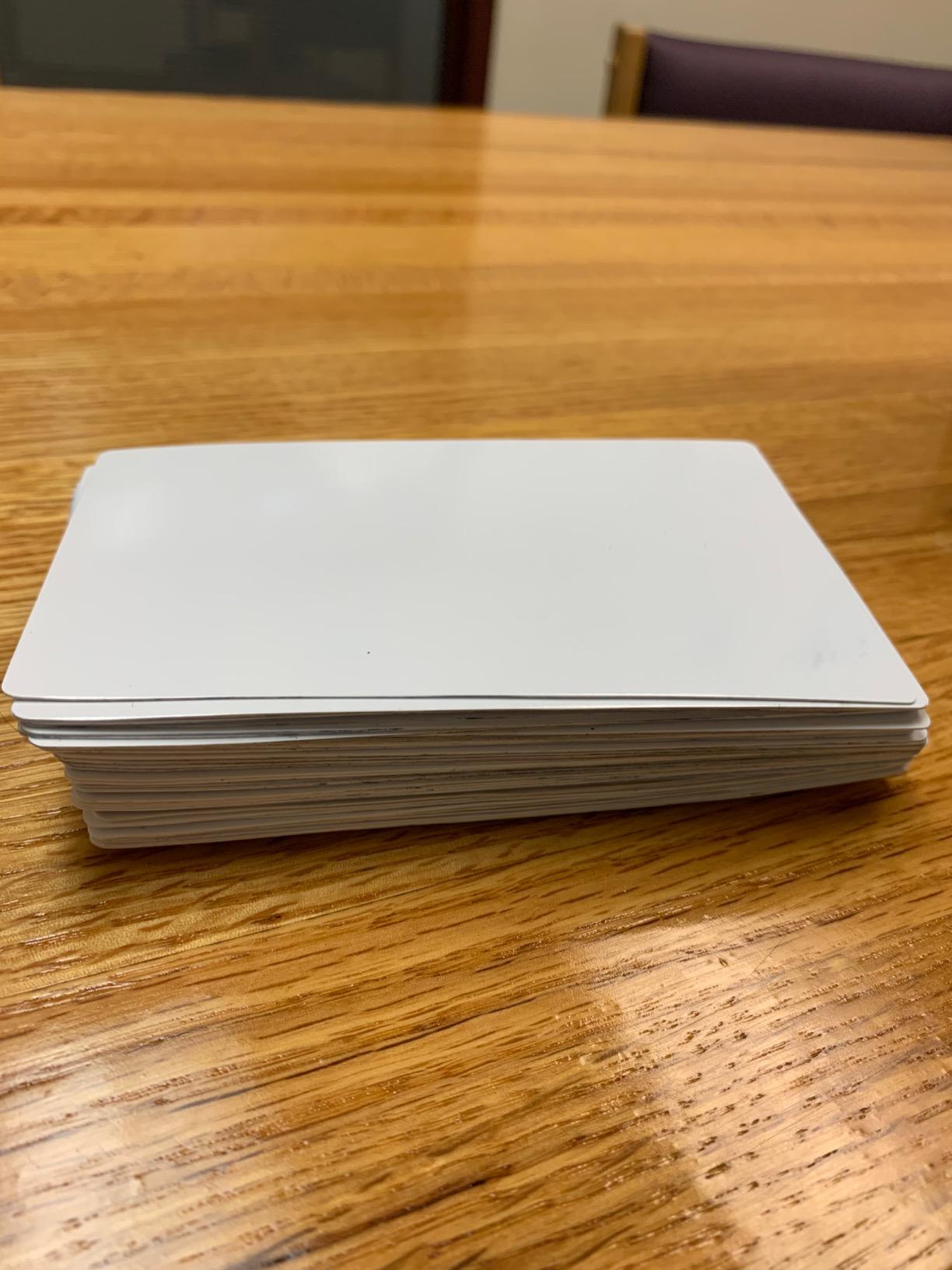 $2/mo - Finance Dry Erase Index Cards, Giant Reusable Flash Cards (5" x ...
