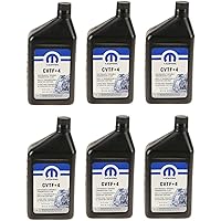 Mopar CVTF+4 Fluido de Transmisión Chrysler Jeep Dodge CVT Case 6 ...