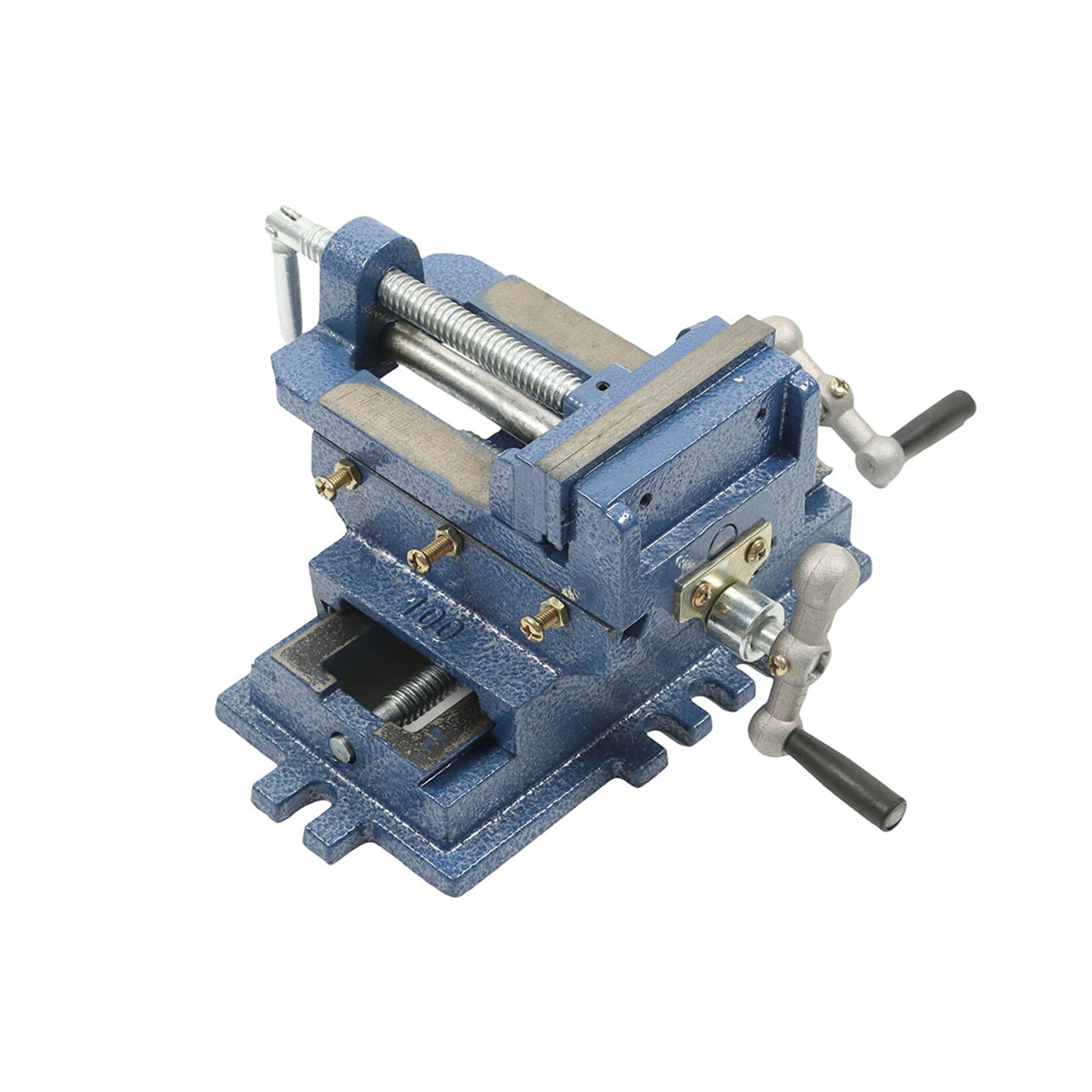 4 Inch Cross Slide Drill Press Vise Heavy Duty Benchtop Compound Cross ...