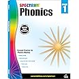 Spectrum 1st Grade Phonics Workbooks, Vowel, Consonant, and Ending ...