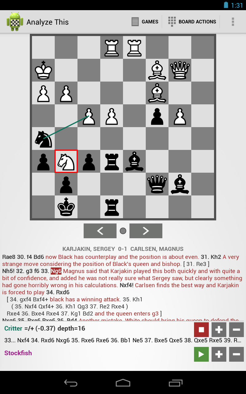 Analyze This - Chess (Pro):Amazon.in:Appstore for Android