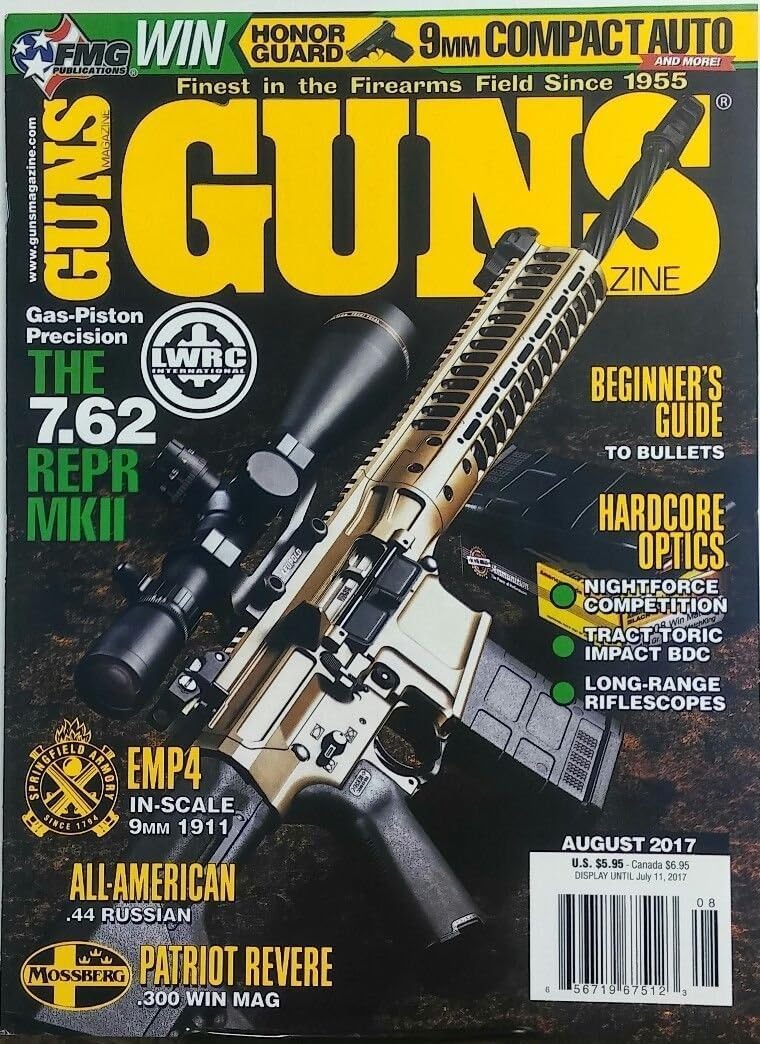 Amazon.com: Guns Magazine Aug 2017: Everything Else