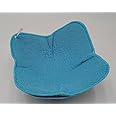 Amazon.com: Set 2X Light Blue 7" sq. x 4"H Microwave Polyester Bowl ...