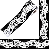 Amazon.com: Whaline 66Ft Musical Notes Bulletin Board Borders Colorful ...