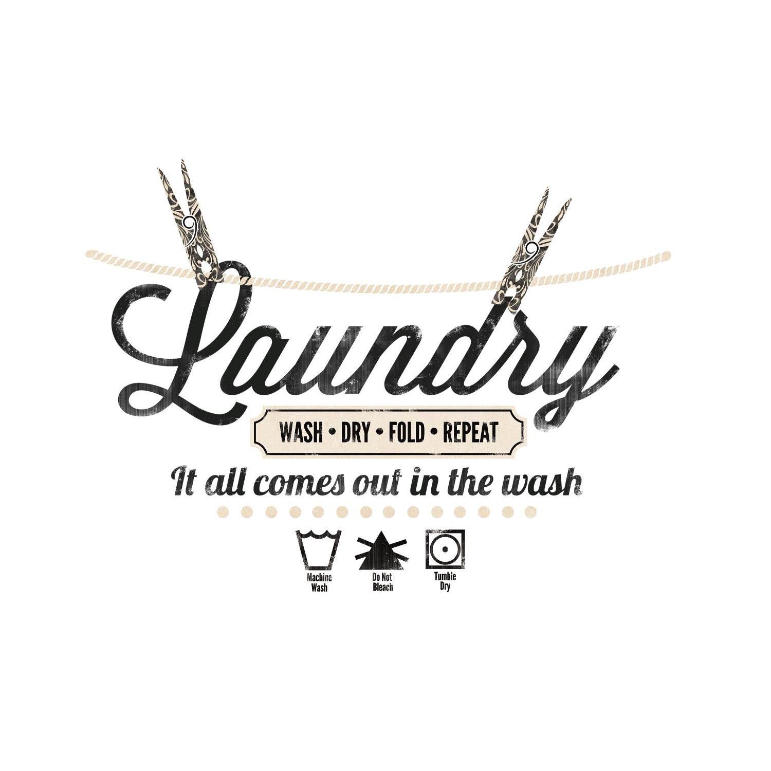 York Wallcoverings RMK2743SCS RoomMates Laundry Quote Peel And Stick york-wallcoverings-rmk2743scs-roommates-laundry-quote-peel-and-stick